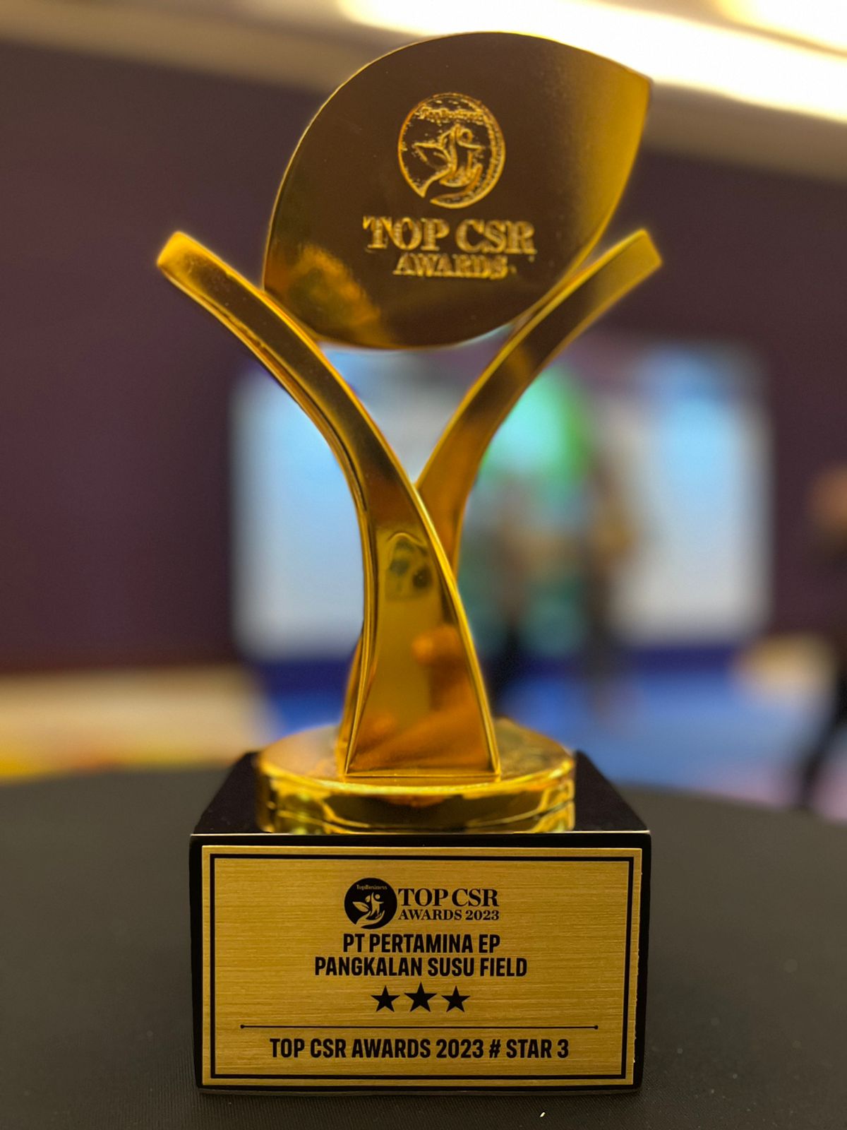 Pertamina Ep Pangkalan Susu Field Raih Penghargaan Top Csr Awards 2023